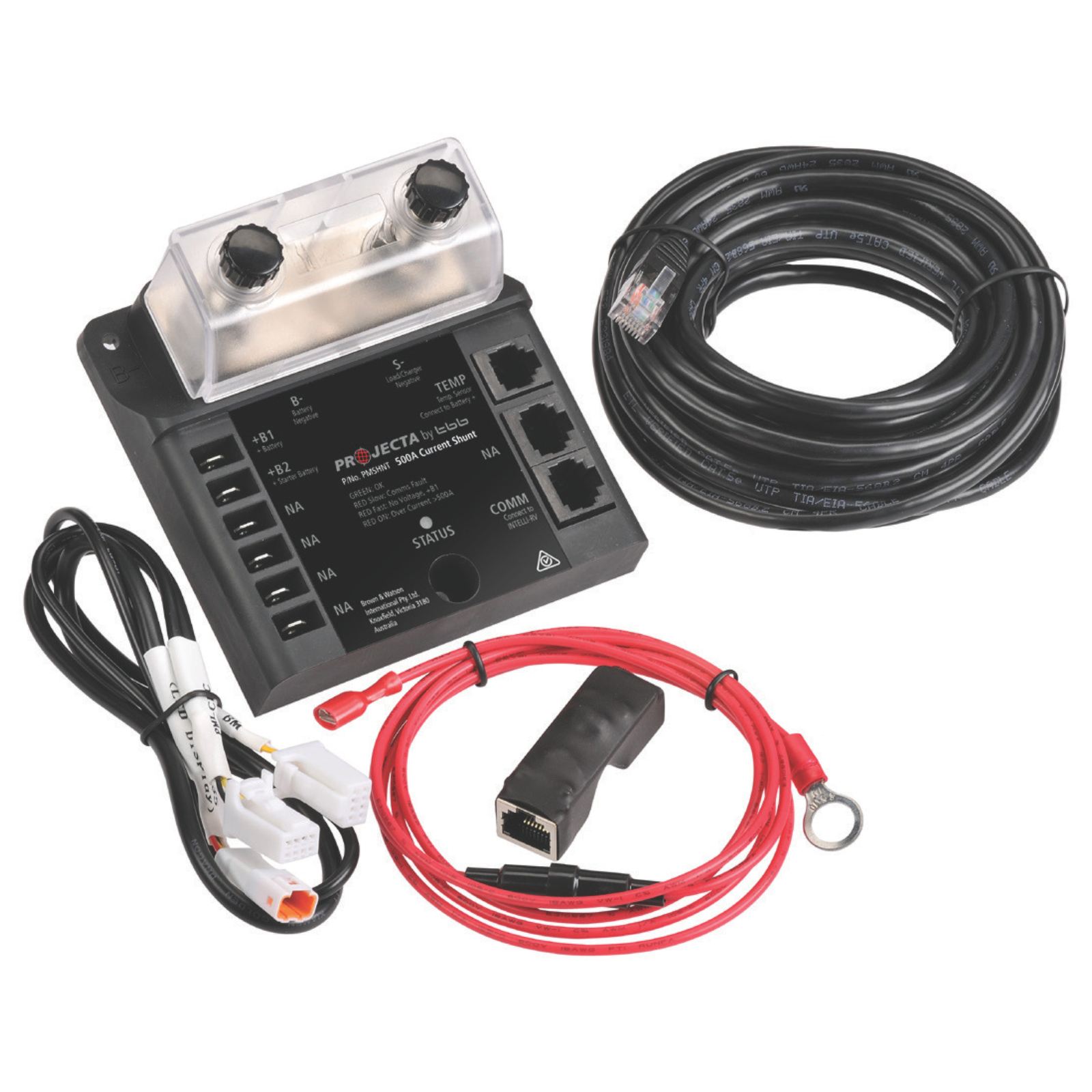 500Amp Shunt With Cables | Projecta