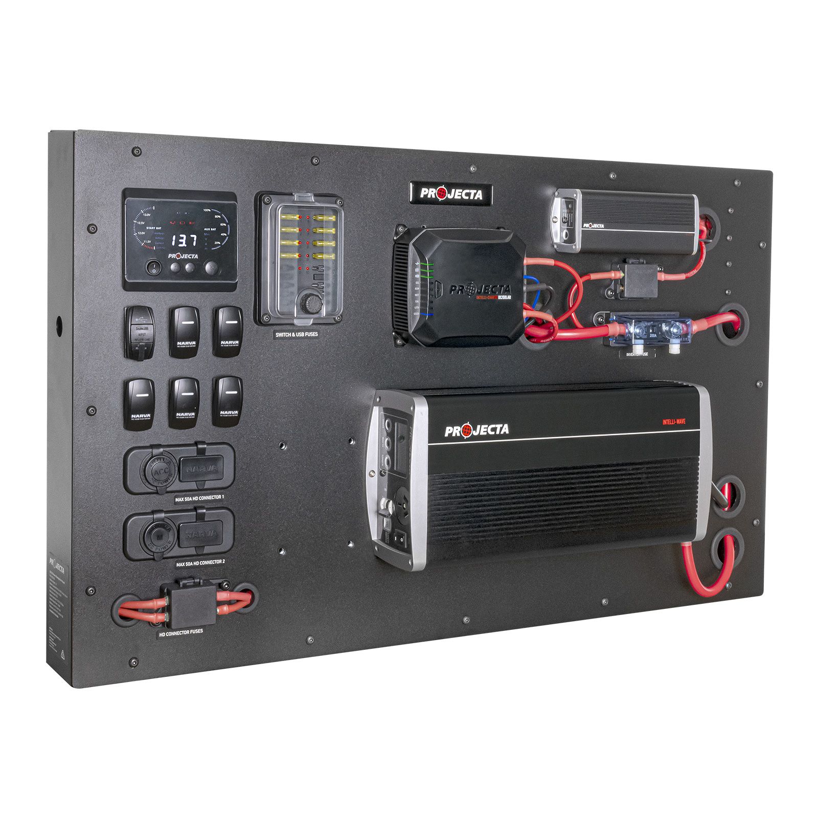 12V DC Power Management Board with 1500W Inverter | Projecta