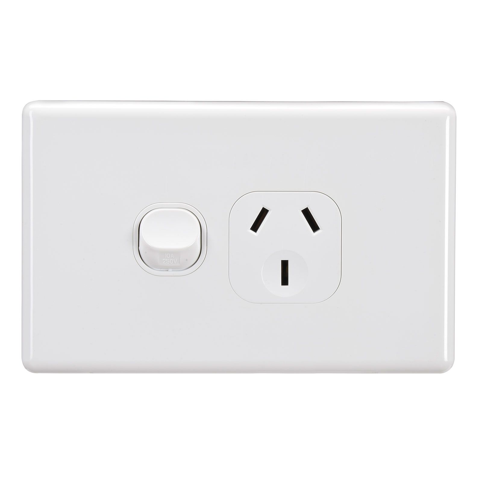 10A Single GPO Power Point - White | Projecta