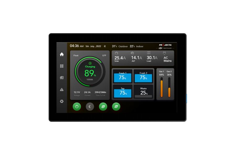 INTELLI-RV GEN II Low Profile 7" LCD Colour Display | Projecta